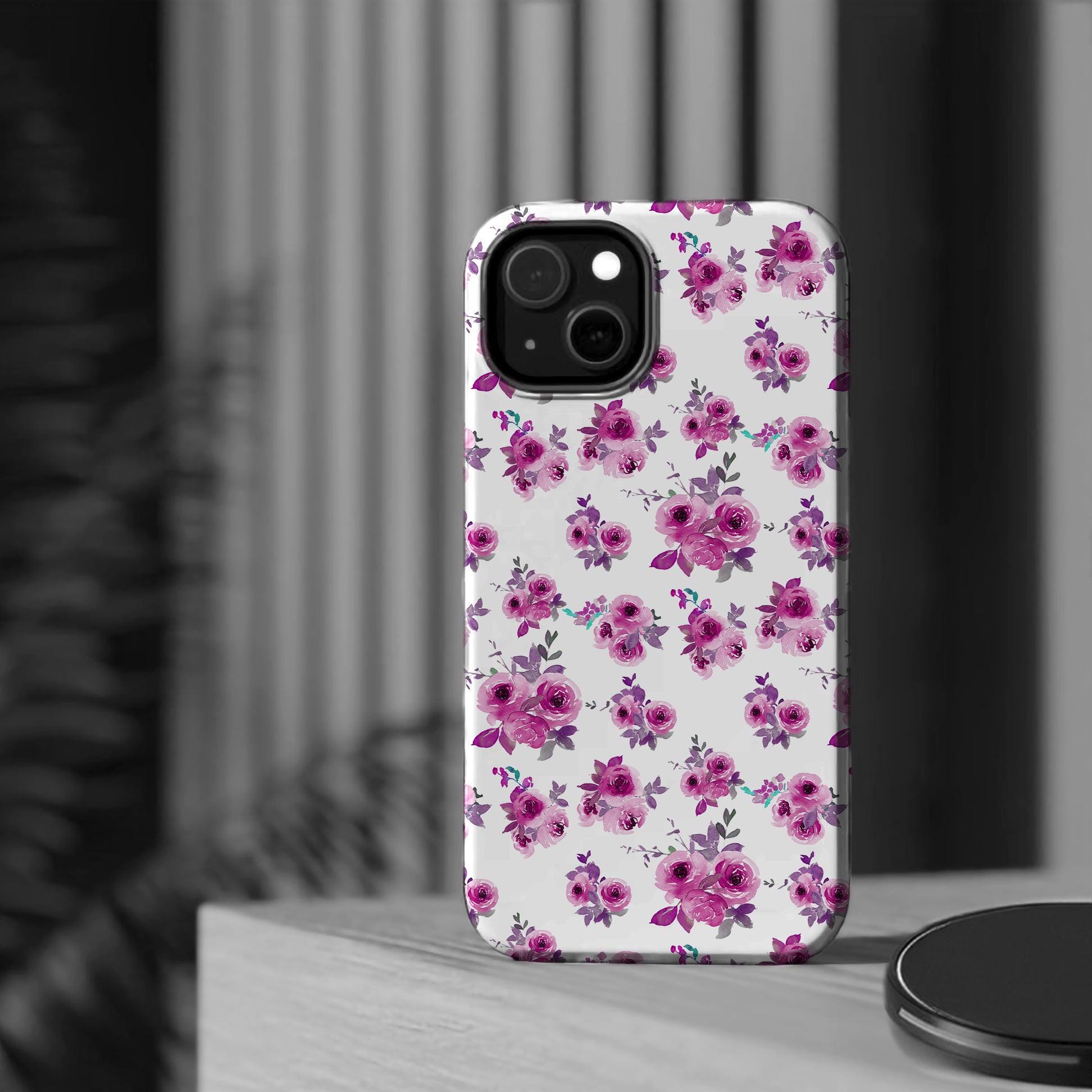 Spring Flowers Magsafe Cute Phone Case for iPhone Gift for Her, iPhone ...