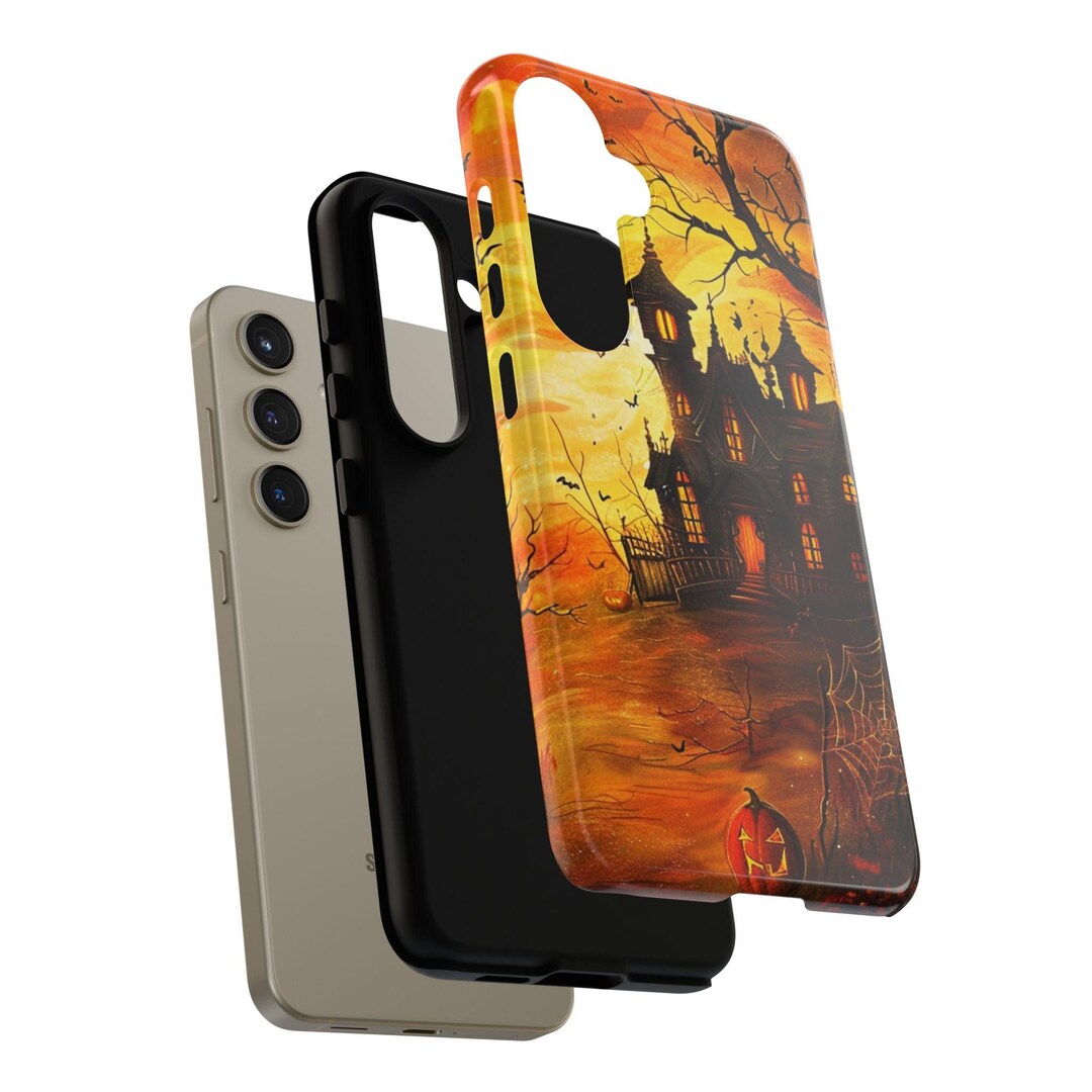 Halloween Spooky Impact Resistant, Cute Phone Cases for Samsung S24 ...