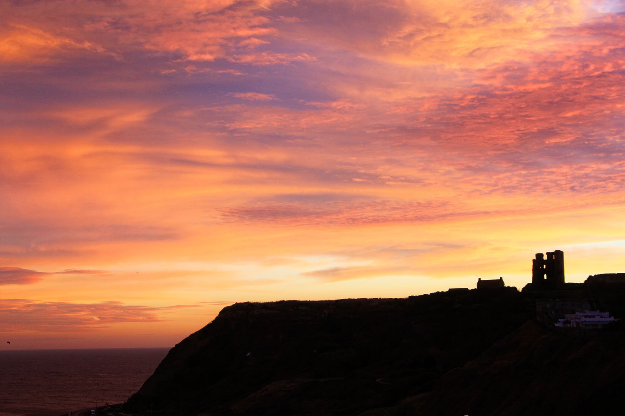 Castle Sunrise Sunset Home Decor Wall Art Landscape - Etsy