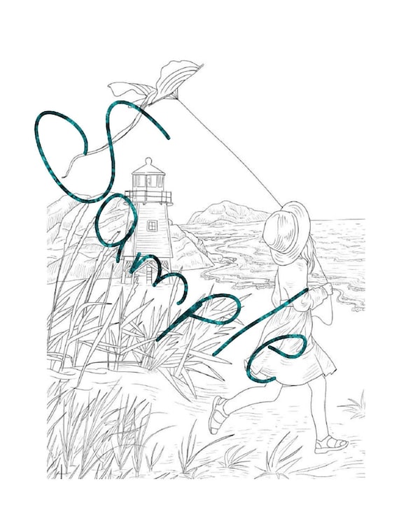 Seascape Coloring Pages