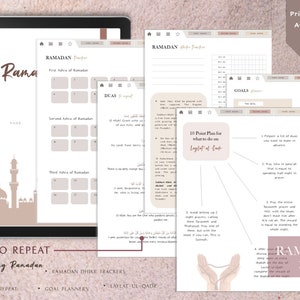 2024 Ramadan Digital Journal - Ramadan Goodnotes Planner - Islamic ...