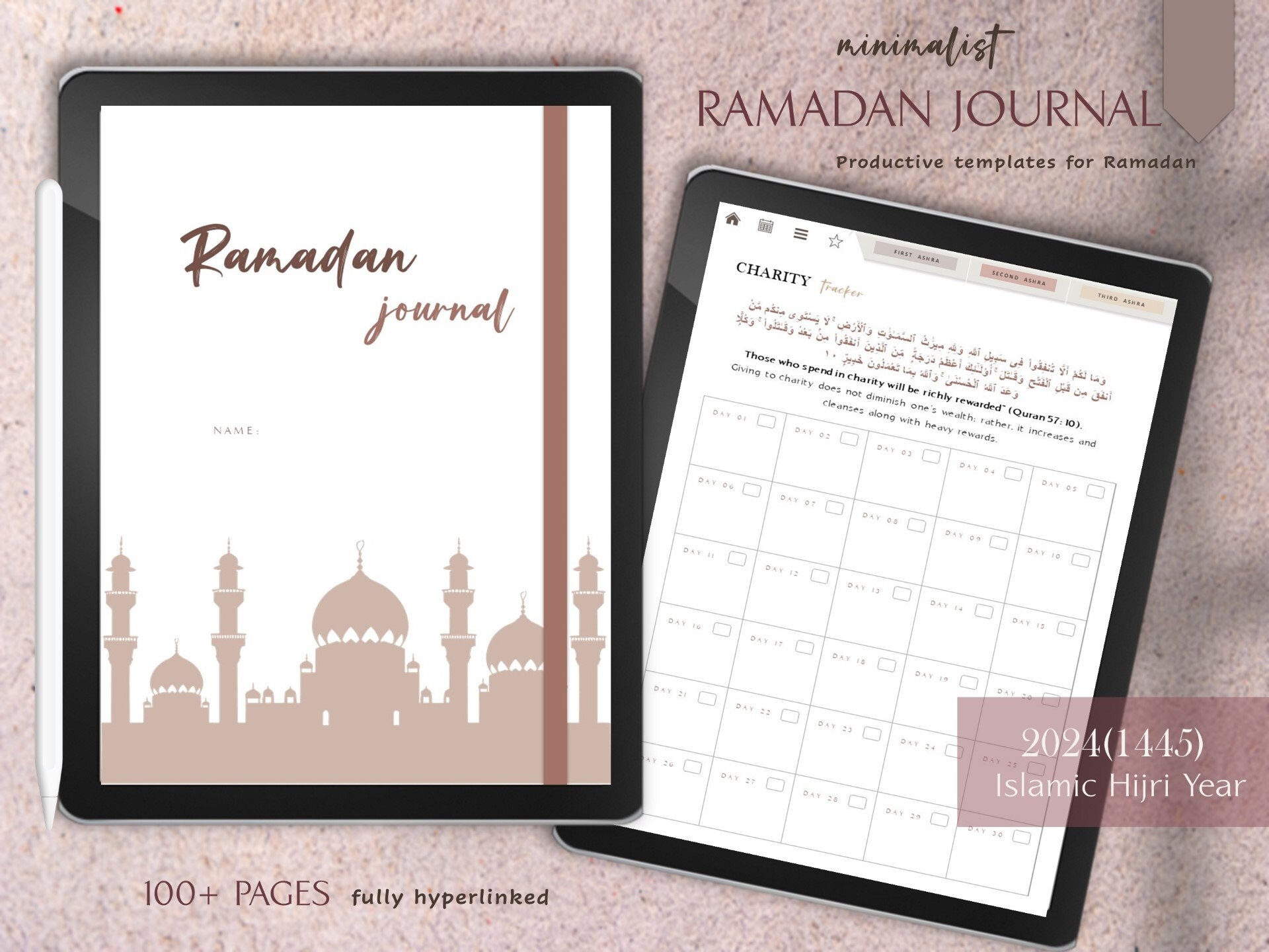 2024 Ramadan Digital Journal - Ramadan Goodnotes Planner - Islamic ...