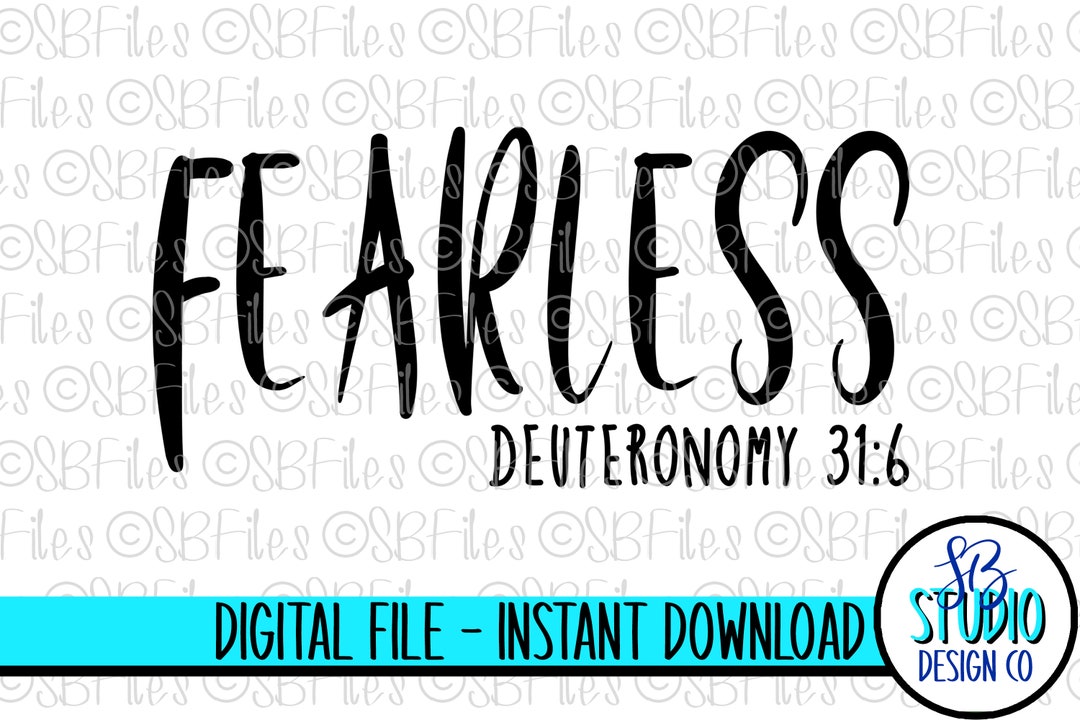 Fearless Bible Verse Scripture Png, Faith Png Religious Png, Christian ...