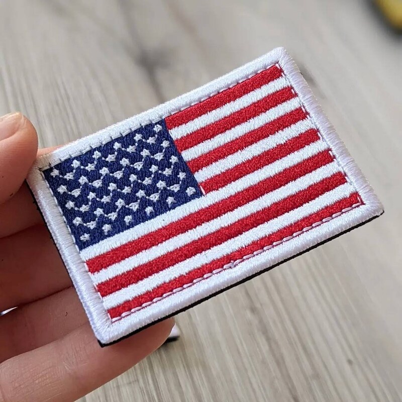 American Flag Embroidery - Etsy