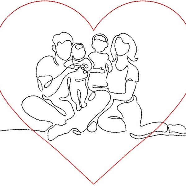 Family Embroidery - Etsy