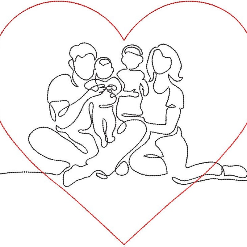 Family Embroidery - Etsy