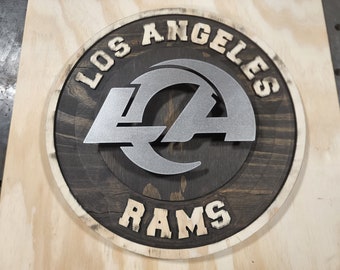 La Rams Logo - Etsy