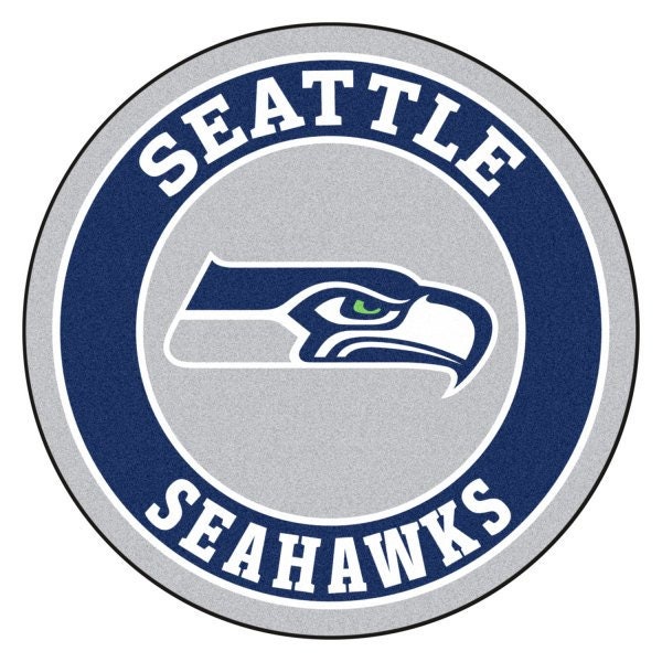 Seattle Seahawks Circle Logo CUSTOMIZABLE Seahawks Logo Made - Etsy