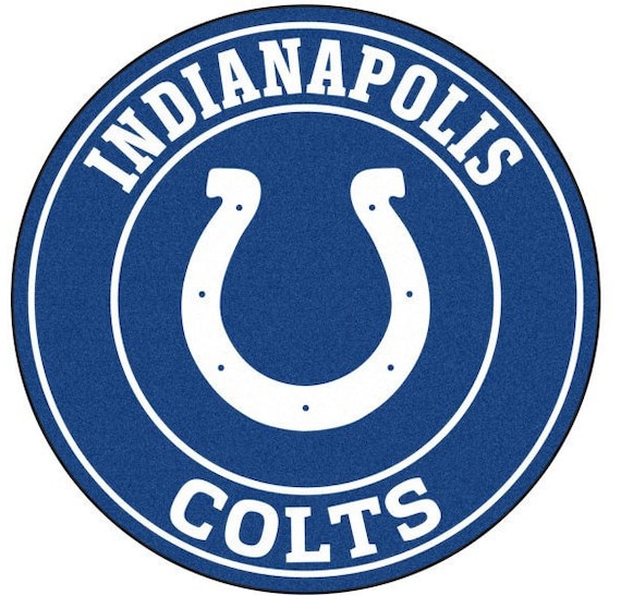 Indianapolis Colts Circle Logo CUSTOMIZABLE Colts Logo Made | Etsy