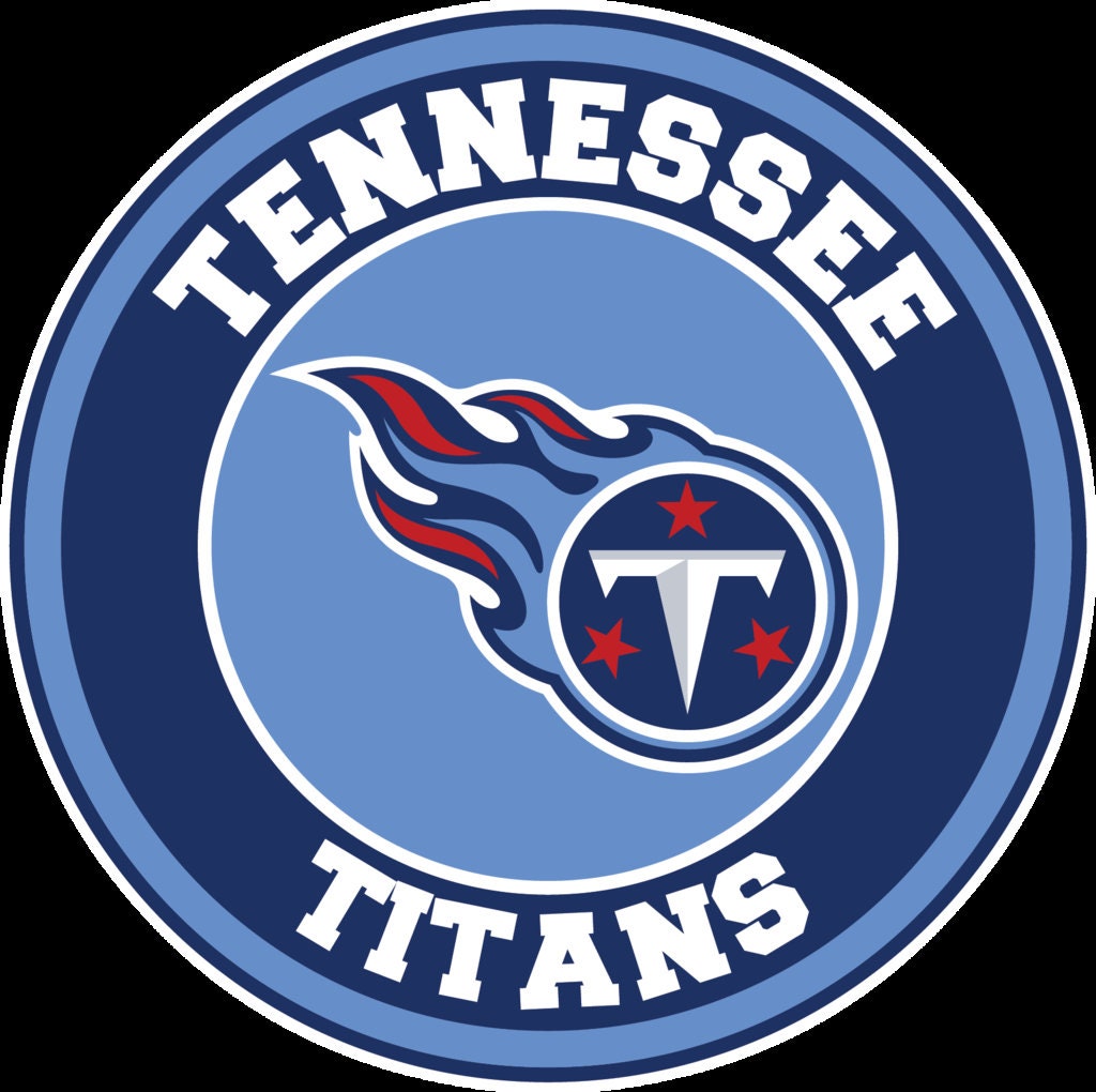 Tennessee Titans Circle Logo CUSTOMIZABLE Titans Logo Made - Etsy