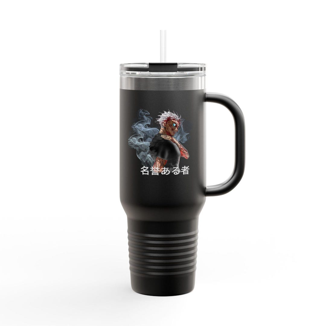 Saturn Gojo Jujutsu Kaisen Tumbler Stanley Cup Style Travel Mug, 40oz ...