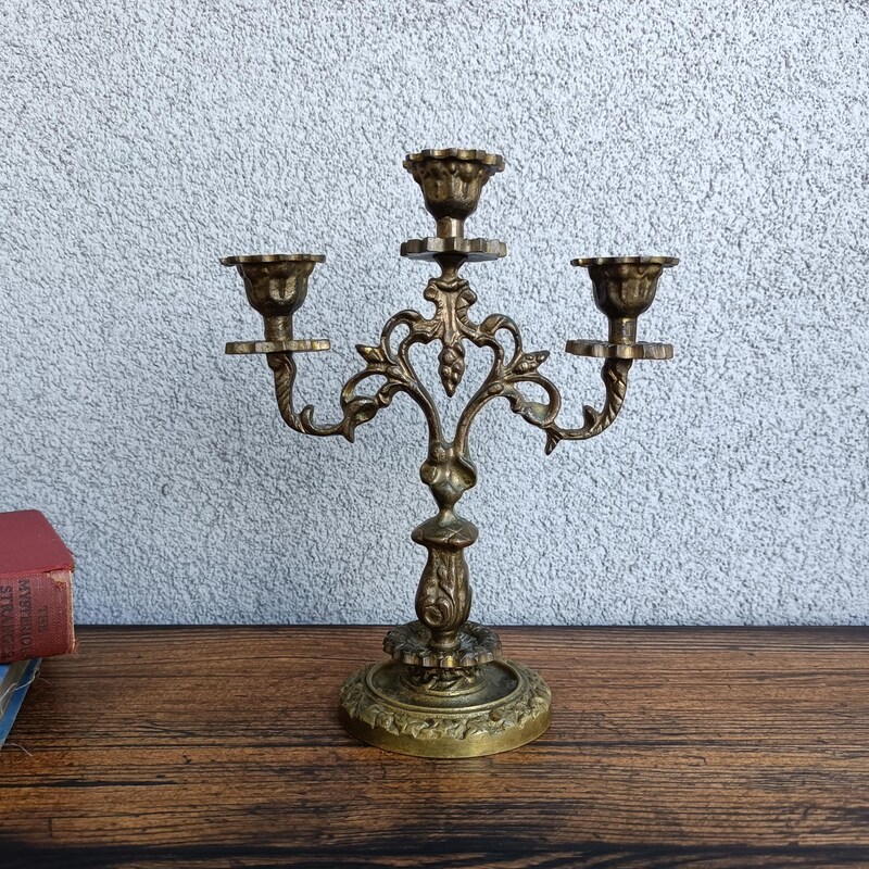 Candle Candelabra - Etsy