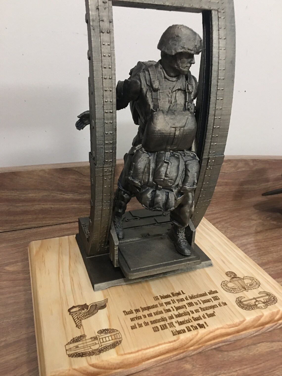 Jumpmaster Statue 82nd Airborne Division 173rd Airborne - Etsy