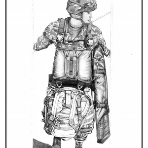Personalized Jumpmaster Art Print: Military Gift - Etsy