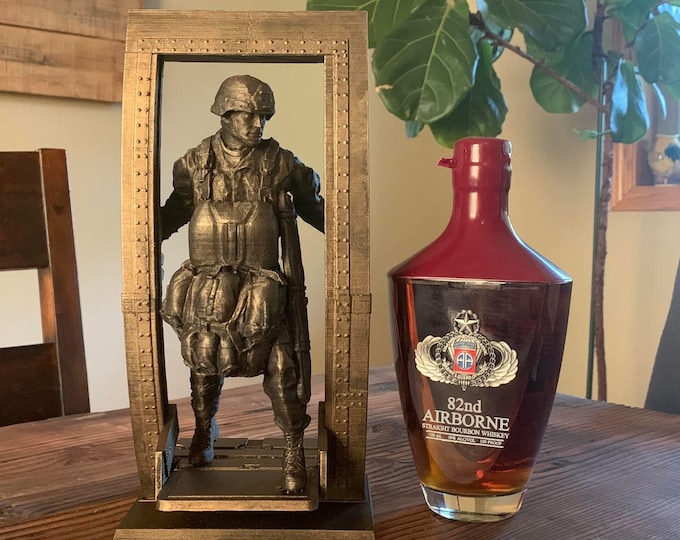 Jumpmaster Statue, Military Art, Military Gift, 82nd Airborne, 173rd ...