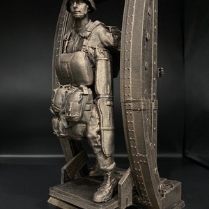 Female US Army Jumpmaster Statue: 82nd Airborne Military Art - Etsy