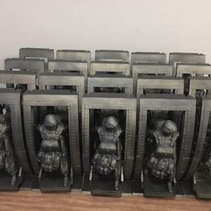 3D Printed Jumpmaster Statue: Military Gift, Airborne Art - Etsy