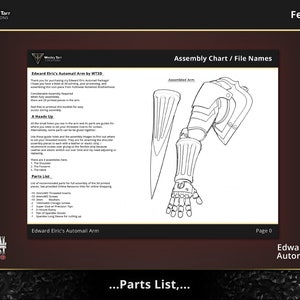 Edward Elric Automail Arm 3d Print Files - Etsy