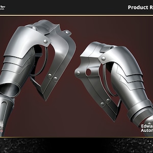 Edward Elric Automail Arm 3d Print Files - Etsy