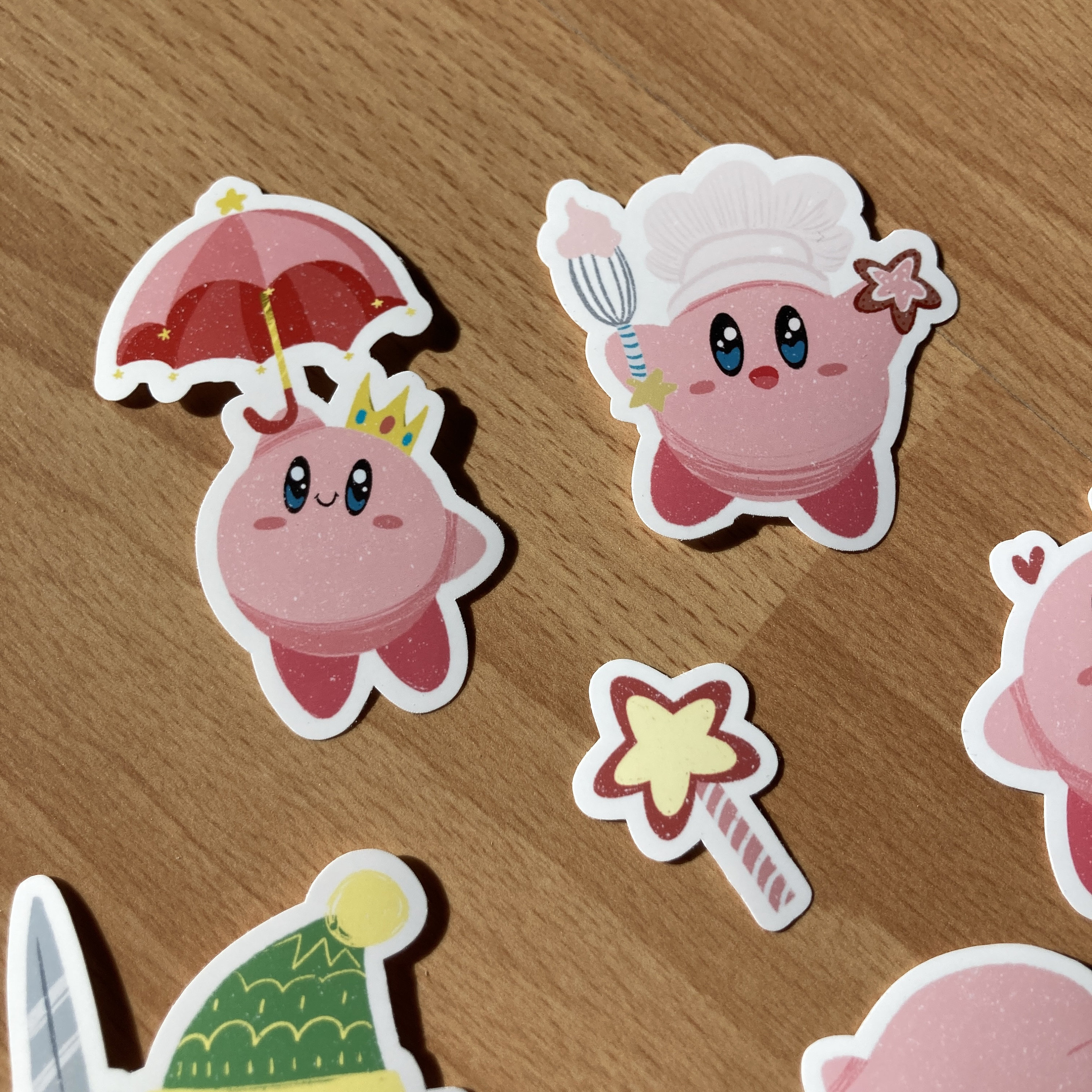 Kirby Sticker Pack Original Fanart Videogame - Etsy Canada