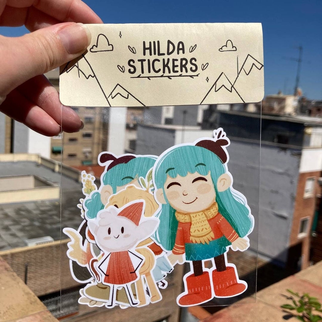 Hilda Stickers Pack: Hilda the Series Netflix Fanart Collection - Etsy