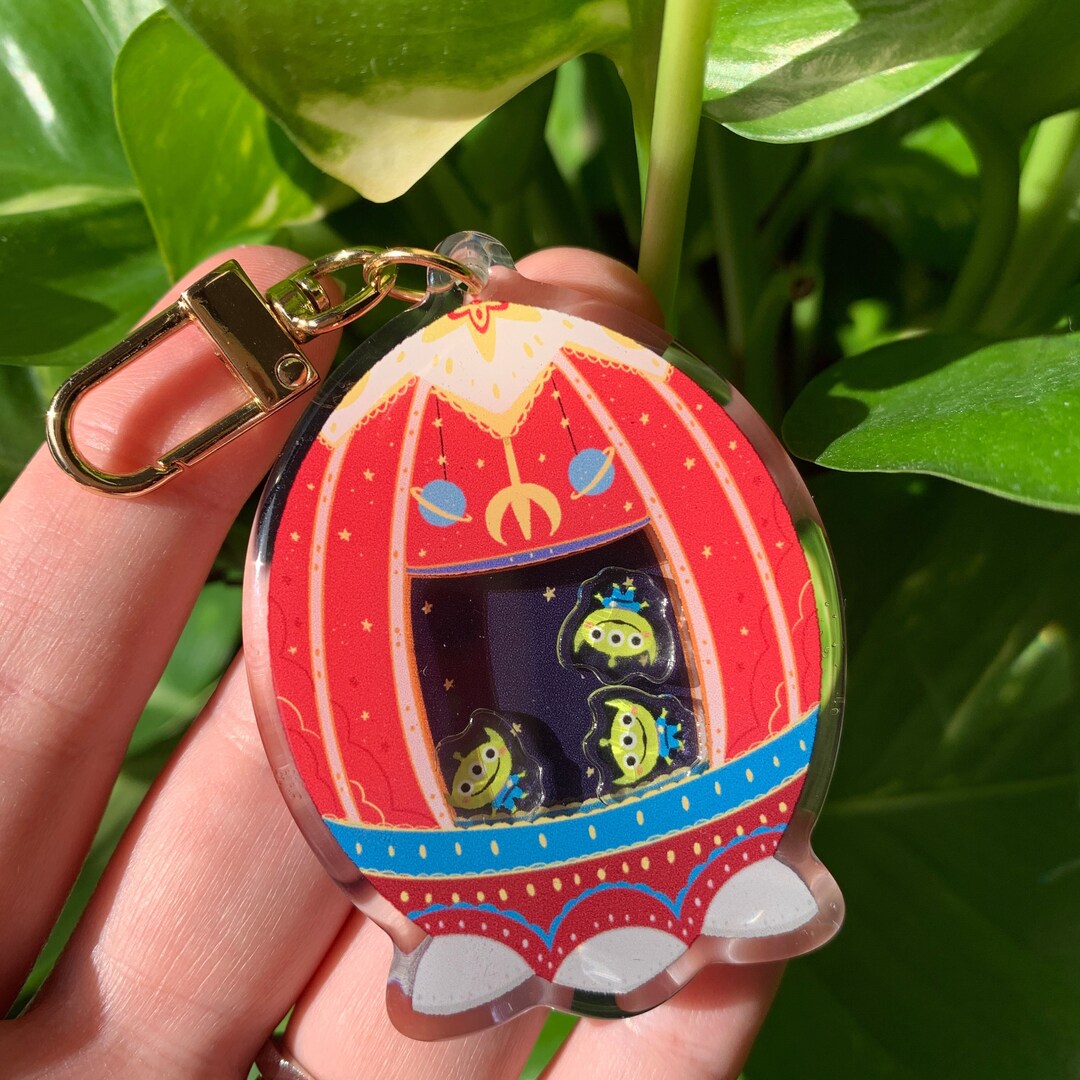 Shaker Aliens Toy Story | Tamagotchi Keychain Keyring - Etsy