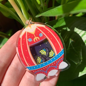 Shaker Aliens Toy Story | Tamagotchi Keychain Keyring - Etsy