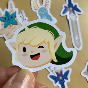 Zelda Stickers Pack Illustration Fanart - Etsy