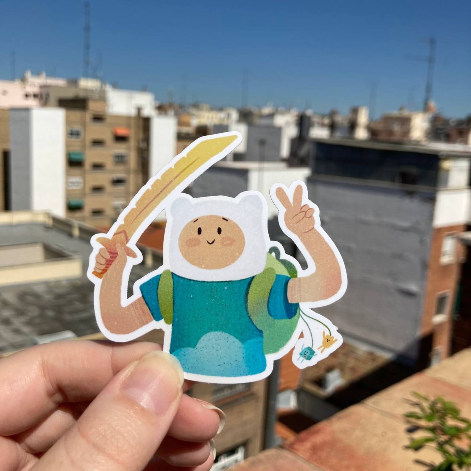 Adventure Time Sticker Pack Stickers Beemo Jake Finn - Etsy