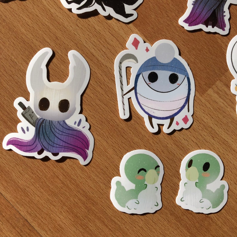 Hollow Knight Sticker Pack Original Fanart Videogame - Etsy Canada