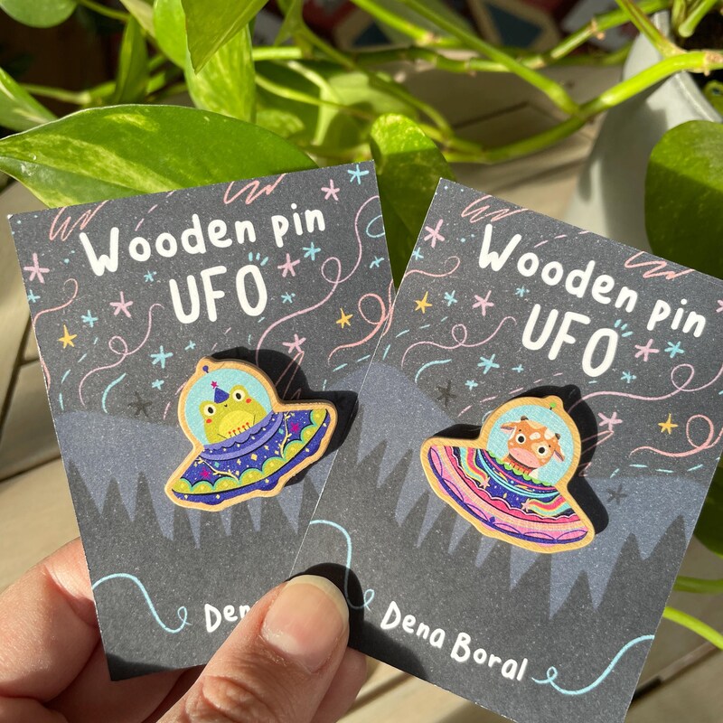 Ufo Pin - Etsy