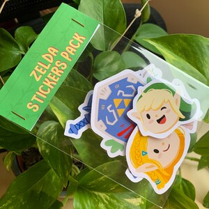 Zelda Stickers Pack Illustration Fanart - Etsy
