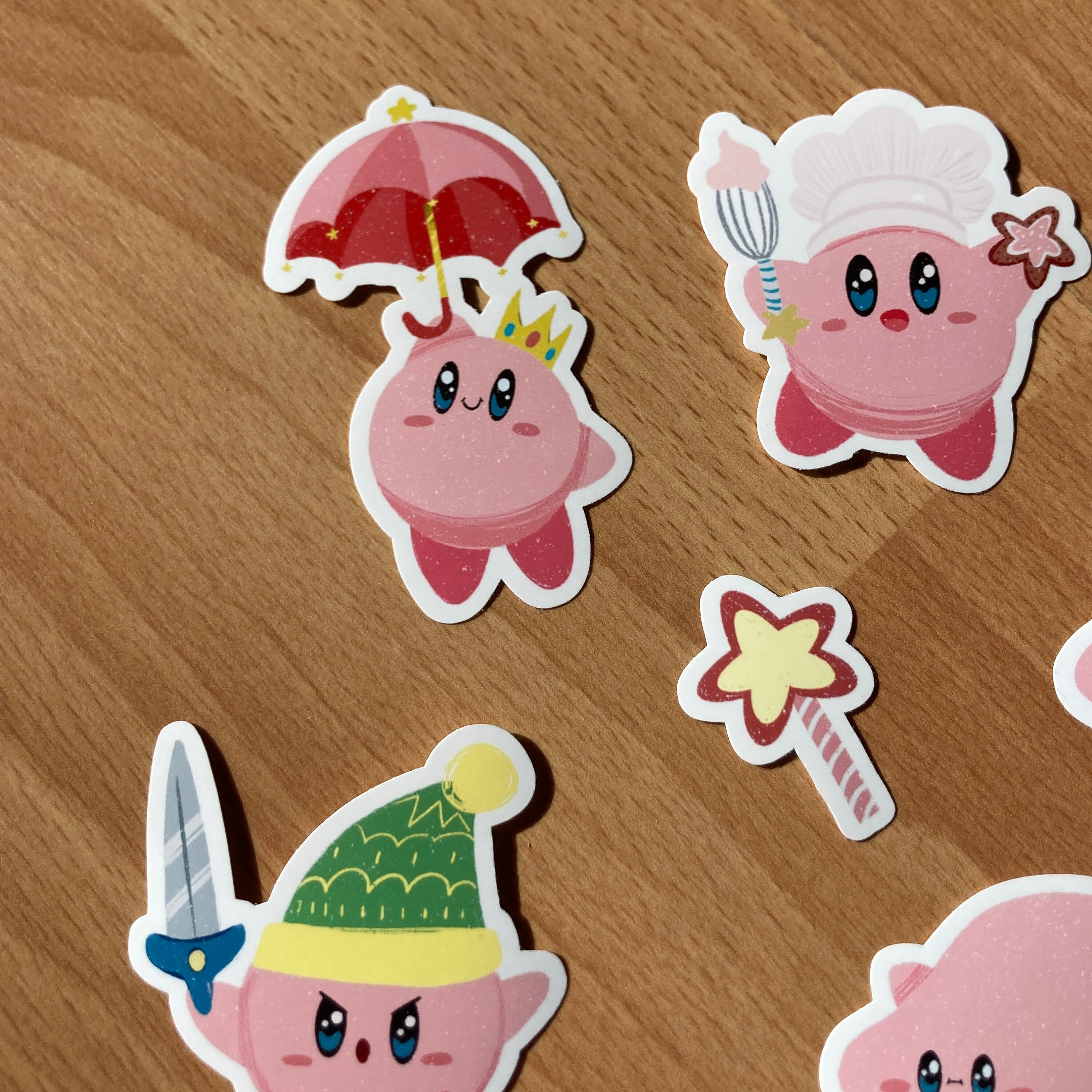 Kirby Sticker Pack Original Fanart Videogame - Etsy Canada