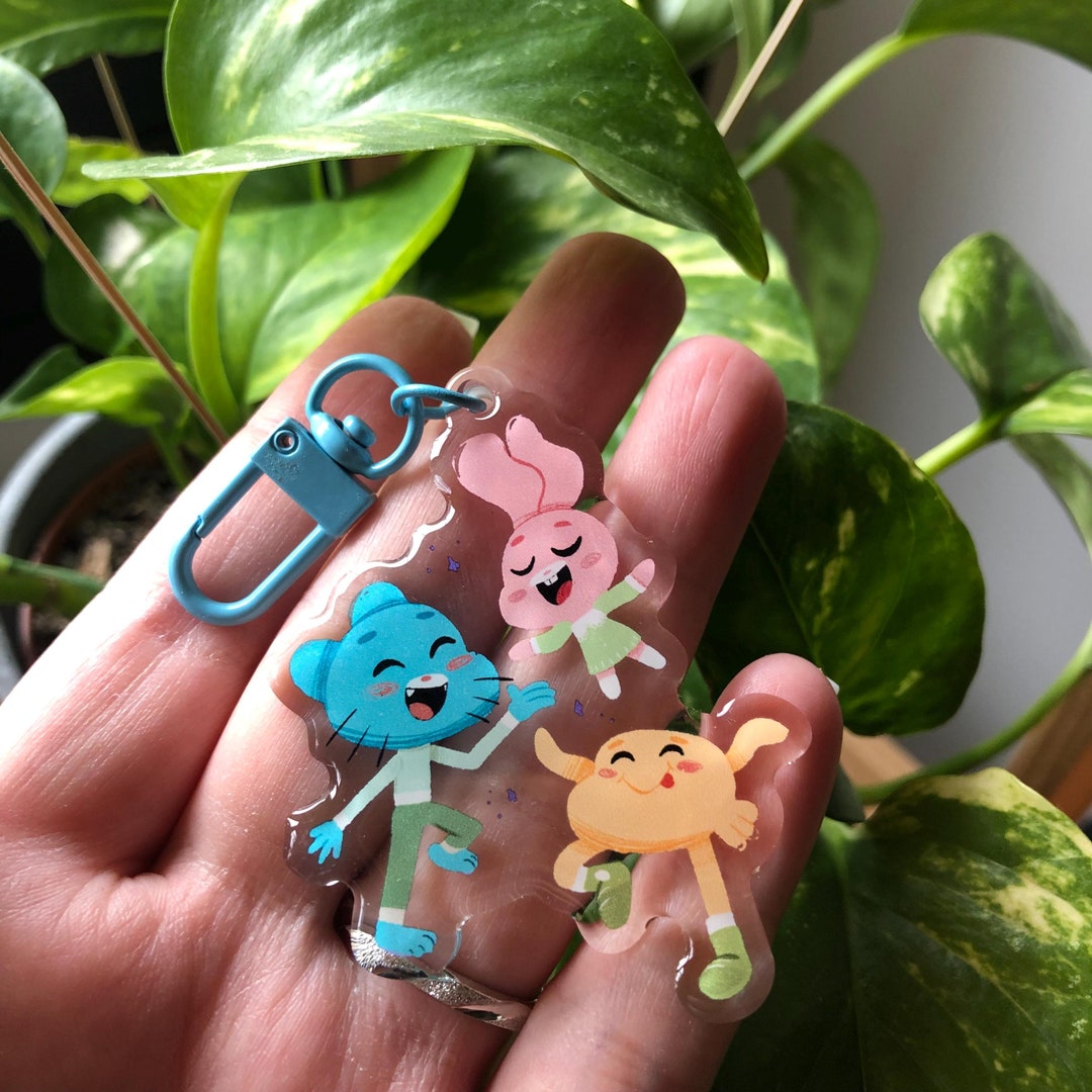 Gumball | Acrylic Keychain | Amazing Keyring - Etsy