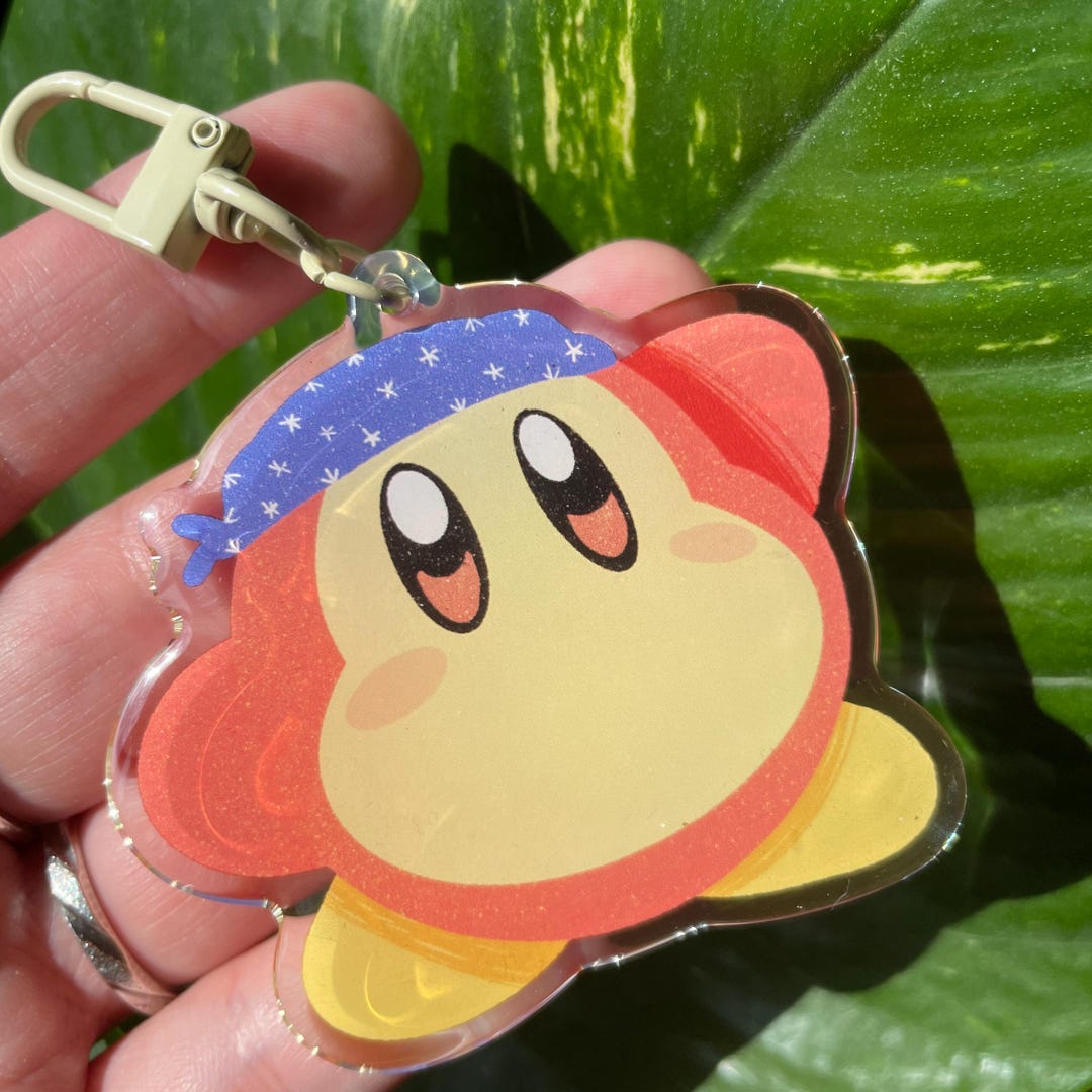 Waddle Dee Kirby Keyring | Nintendo Inspired Fanart Videogames Acrylic ...