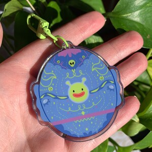 Alien Keychain | Tamagotchi Shaker - Etsy
