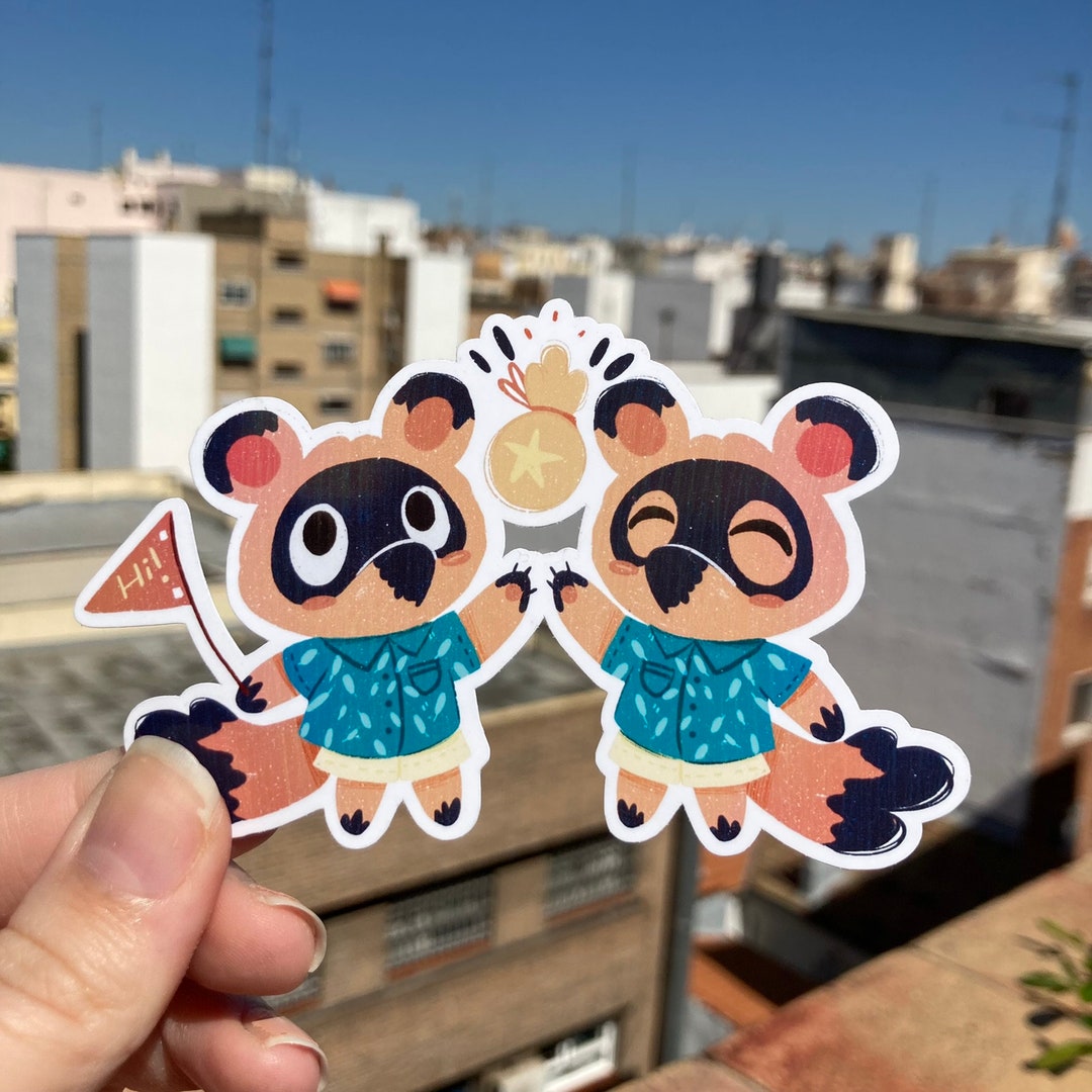 Sticker Timmy & Tommy Animal Crossing New Horizons Notebook Decoration ...