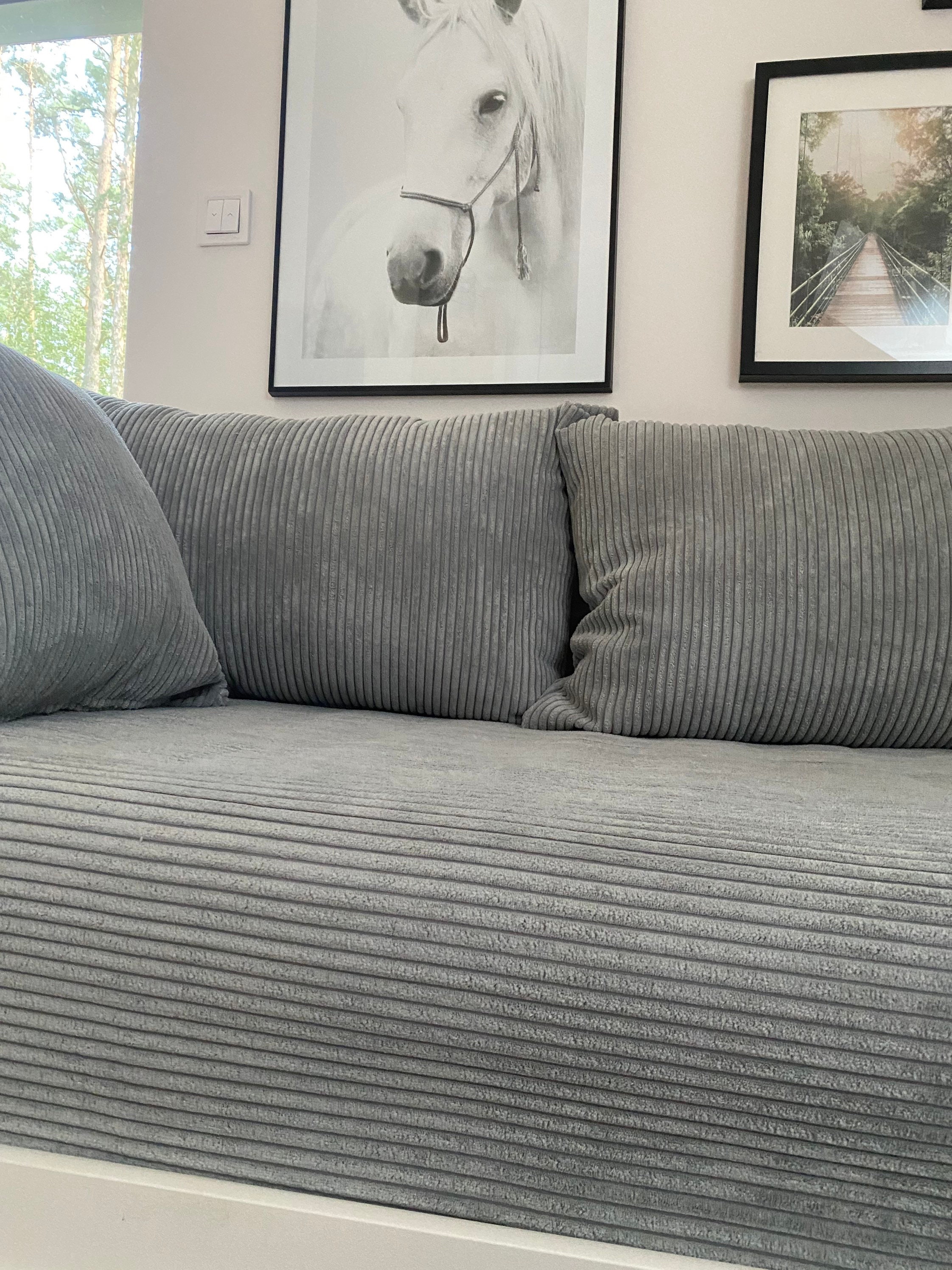 Corduroy Daybed Set. Slipcover for Hemnes Daybed With Five - Etsy