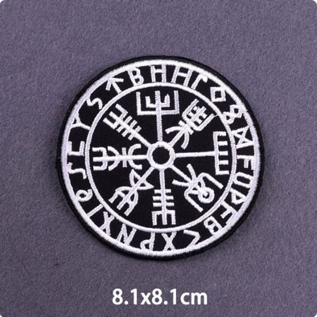 Runes Viking Calendar Patch iron On, Velcro or Sew - Etsy