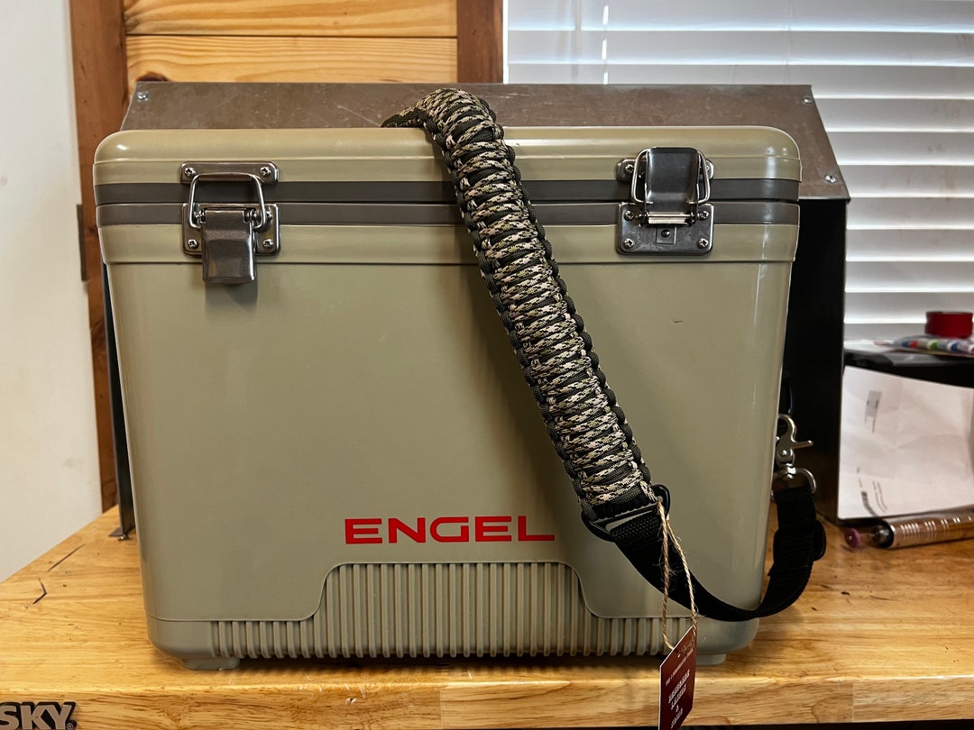 19 Qt Engel Tan Cooler With Para-cord Custom Strap - Etsy