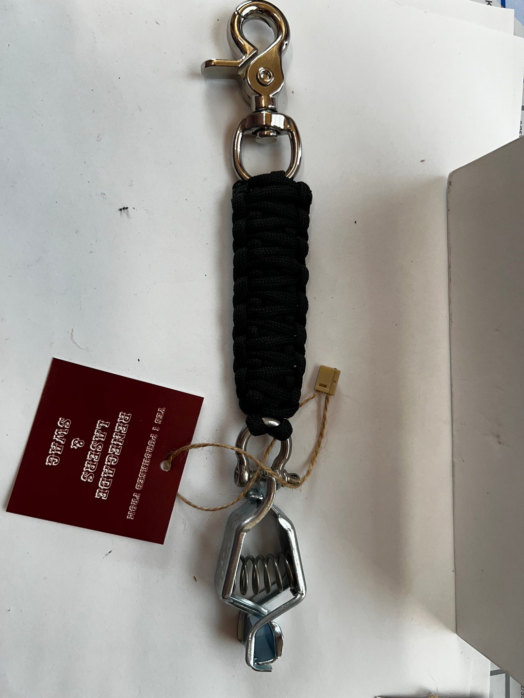 550 Paracord Glove Clip - Etsy