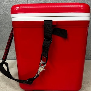 19qt Engel Red Cooler With Para-cord Custom Strap - Etsy
