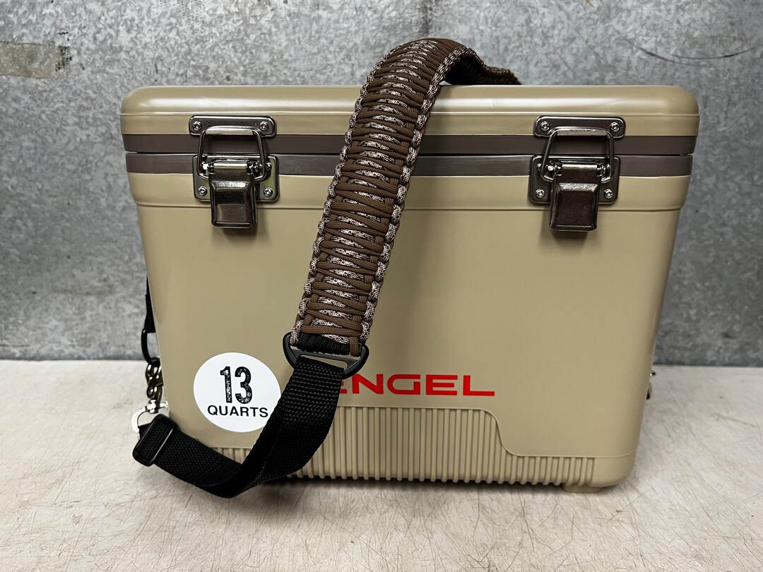 13qt Engel Tan Cooler With Para-cord Custom Strap - Etsy