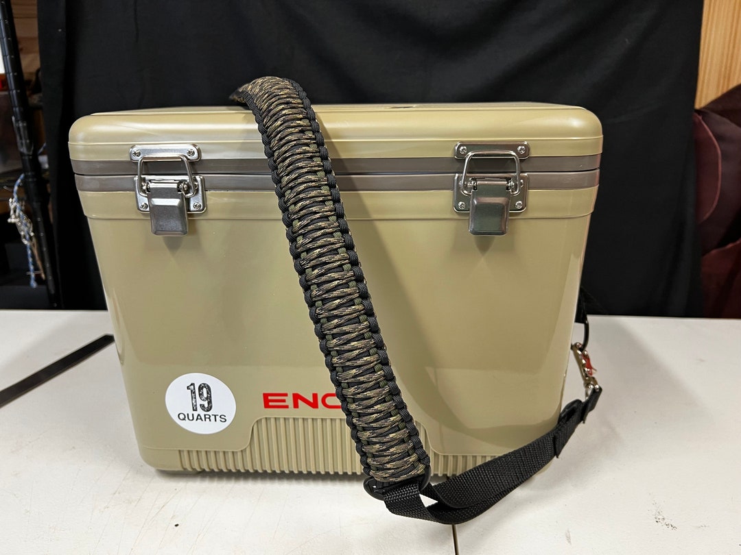 19 Qt Engel Tan Cooler With Para-cord Custom Strap - Etsy