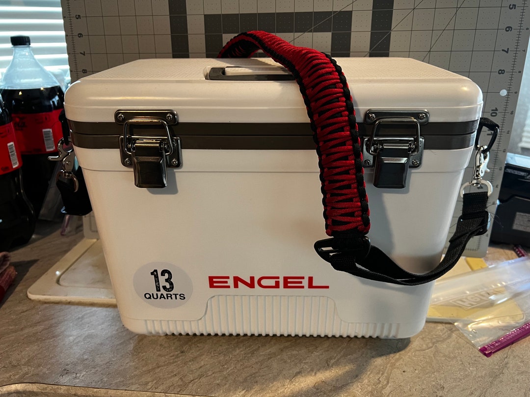 13qt Engel Cooler With Para-cord Custom Strap - Etsy