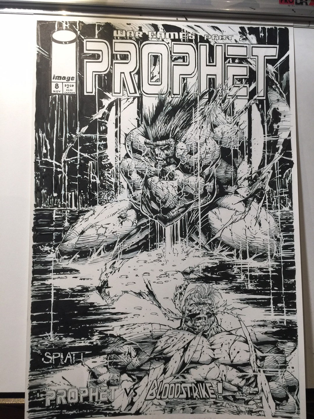 Comic Page, Comic Art,recreation, Image Comics, Prophet, Stephen Platt ...