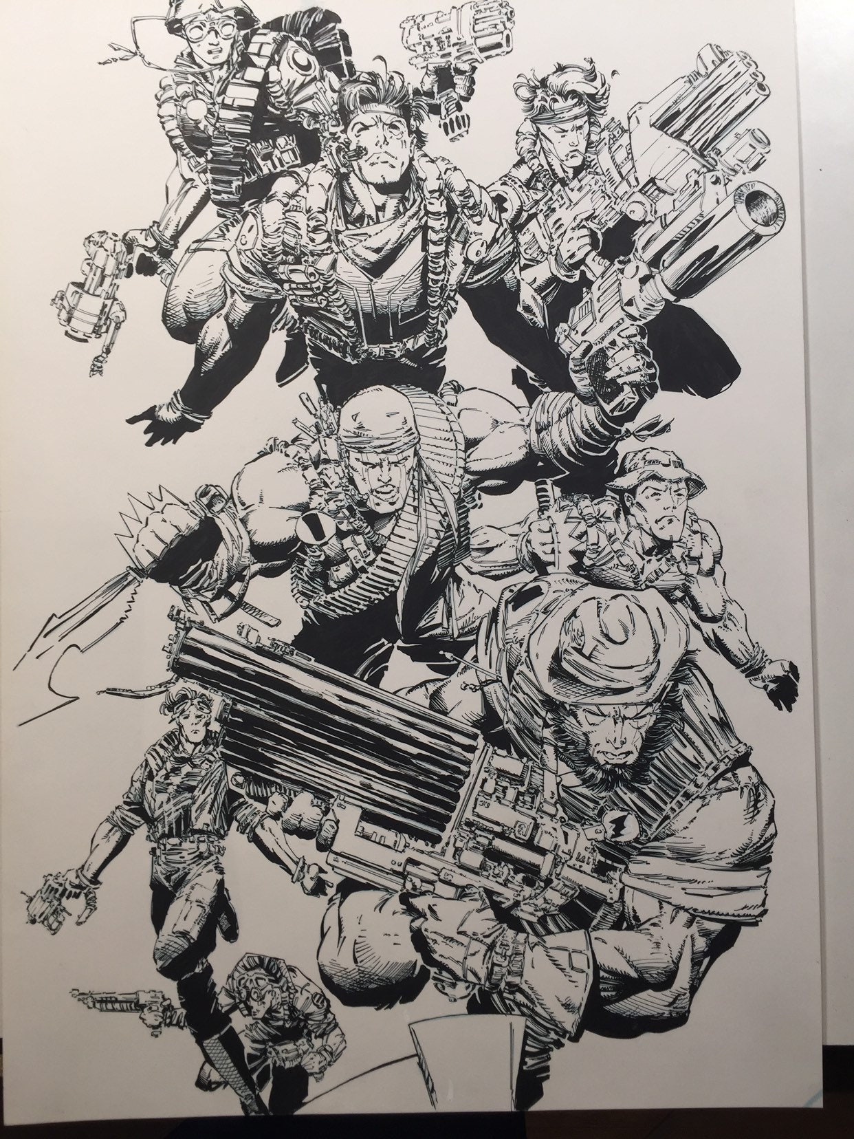 Comic Page Comic Artrecreation Image Comics Team Seven - Etsy