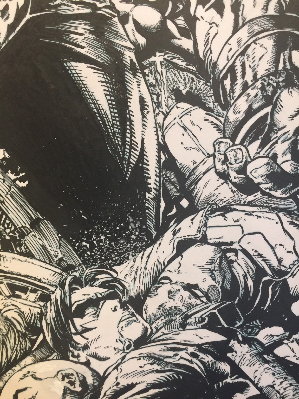 Comic Book, Cover, Recreation,bane,batman, Comic,david Finch,art,dc ...