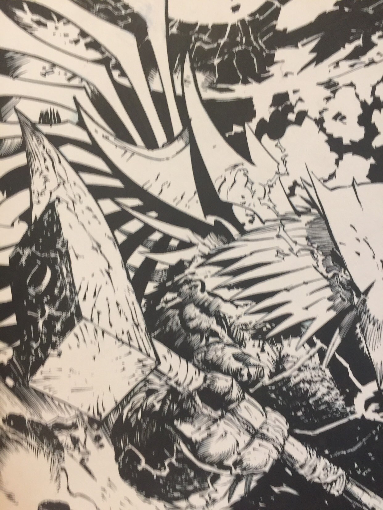 Comic Book Art, Original Comic Art, Gift for Comic Book Fan, Recreation ...