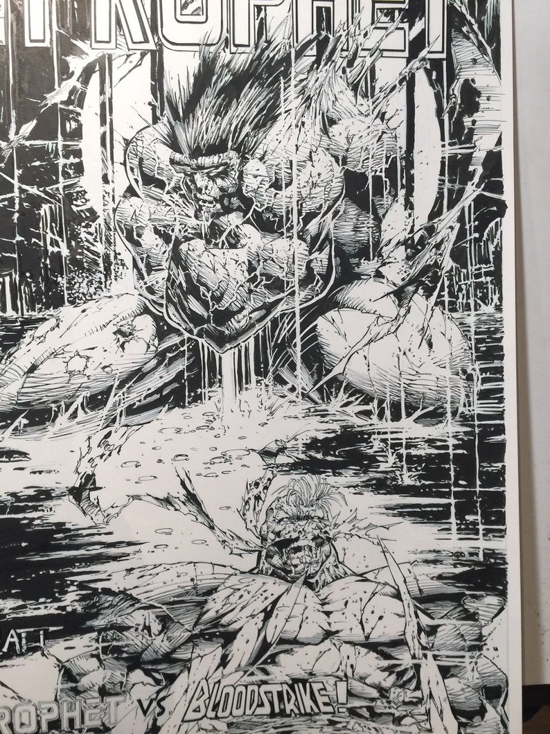 Comic Page, Comic Art,recreation, Image Comics, Prophet, Stephen Platt ...